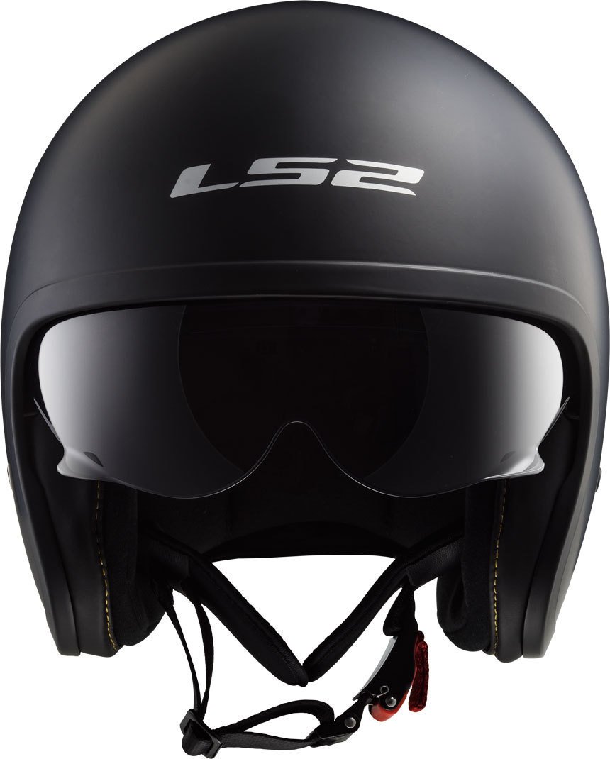 LS2 OF599 Spitfire Solid Open Face Motorcycle Helmet Protective ...