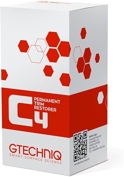 Gtechniq C4 Permanent Trim Restorer 15ml - Revitalize Tired, Faded ...