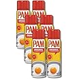 Amazon.com : Generic Pam Original Cooking Spray, 6 Pack, 12 oz Cans ...