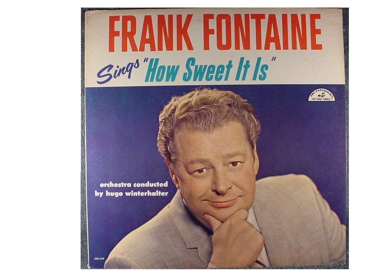 Frank Fontaine - Frank Fontaine Sings How Sweet It Is Record Album LP ...