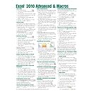 Microsoft Excel 2010 Advanced & Macros Quick Reference Guide (Cheat Sheet of Instructions, Tips ...
