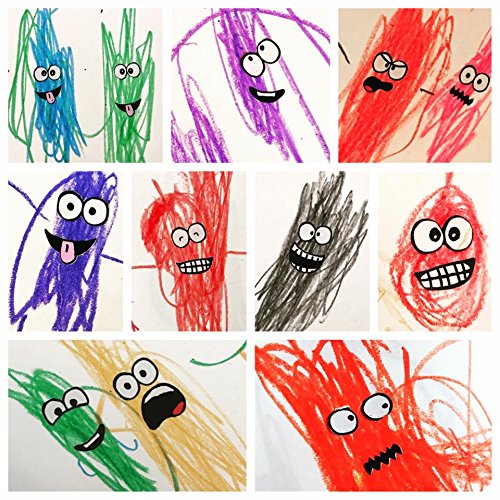Scribble Stickers 6 Pack (600 Stickers) - Want It All
