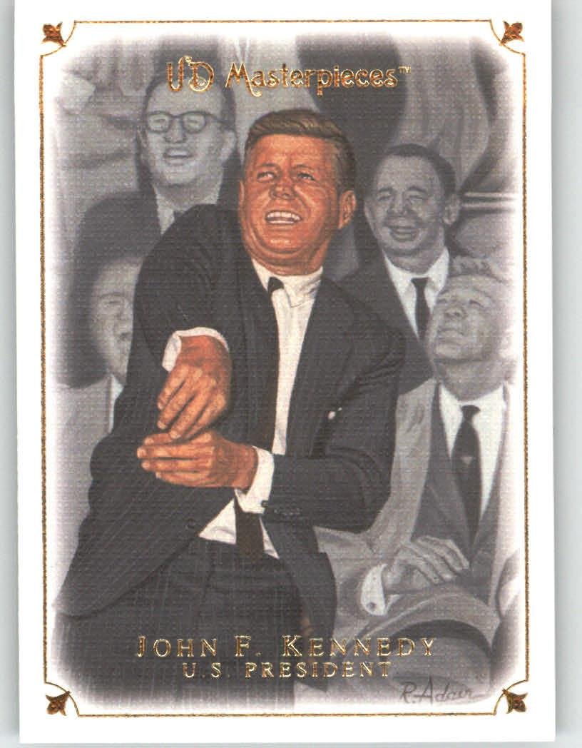 2007 Upper Deck / UD Masterpieces #47 John F. Kennedy - President of ...