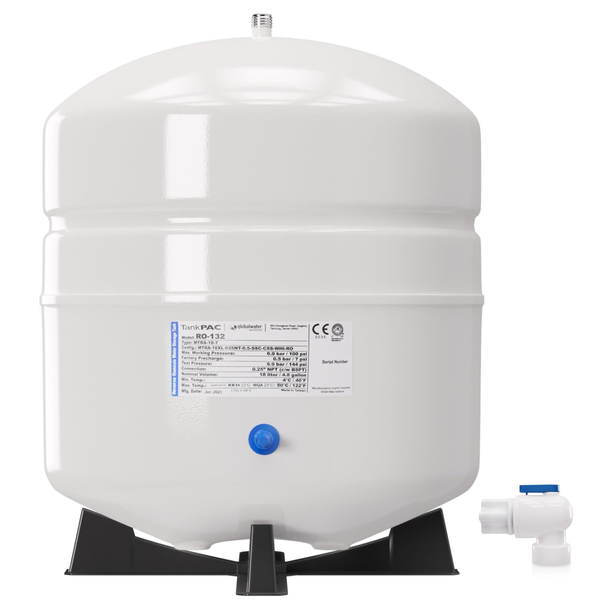 Mua Max Water Systems Tank 4.4 Gallon Residential Pre-Pressurized ...