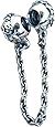 Amazon.com: PANDORA 791972CZ Shining Path Clip: Jewelry