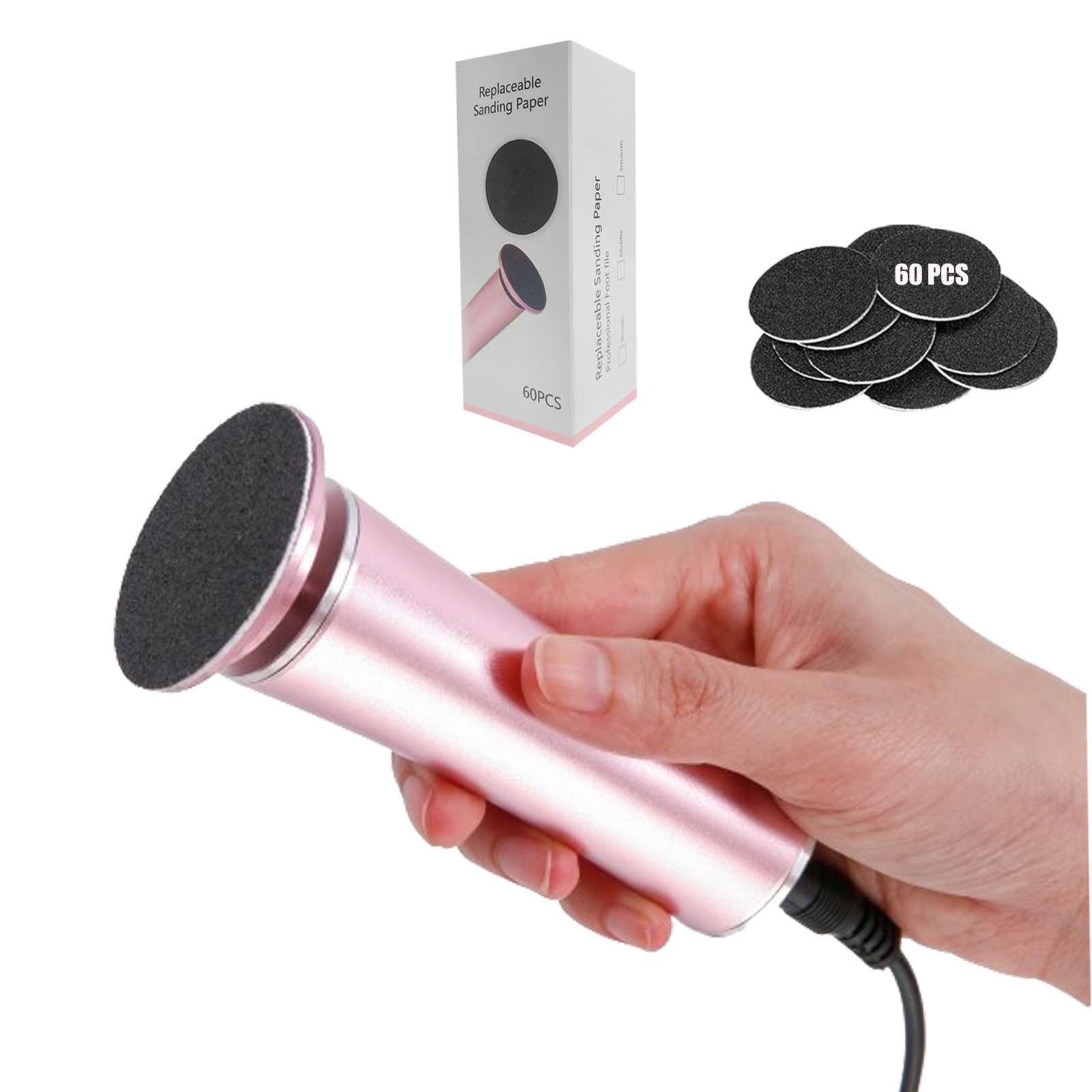 Electric Foot File Callus Remover Professional Foot File Pedicure Tools ...