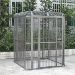 Amazon.com : 61 x 61 Small Walk in Parrot Cage Aviary - Centurion Cages ...