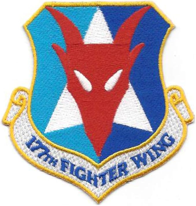 Amazon.com: 177th Fighter Wing Patch: Clothing