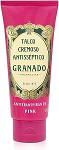Talco Cremoso Antisséptico Pink 100g, Granado: Amazon.com.br: hpc