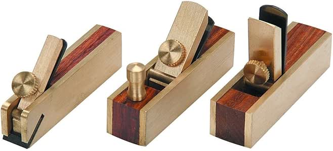 Micro Mini Brass Hand Plane Set Wood Finish Planer Hobby Craft ...