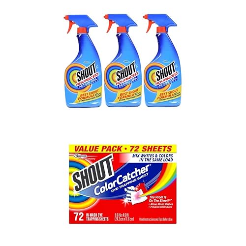 Shout Advanced Spray and Wash Laundry Stain Remover Gel, Best Shout ...