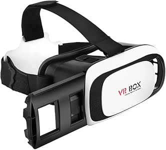 Amazon.com: Vr Headset with Remote Controller 3D Glasses Virtual ...