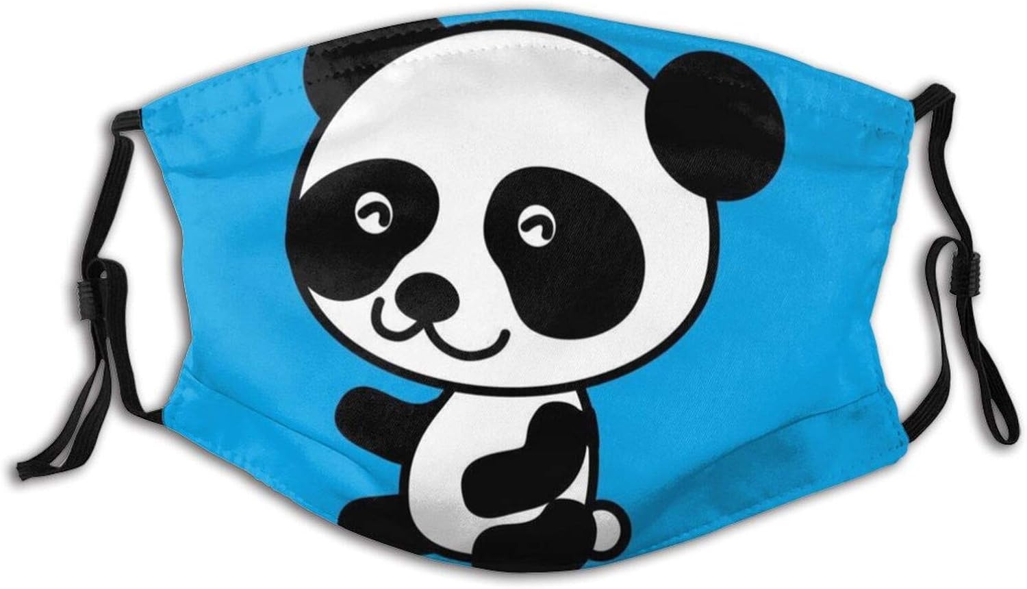 Animal Panda Face Mask Washable and Reusable Adjustable Dust Masks ...
