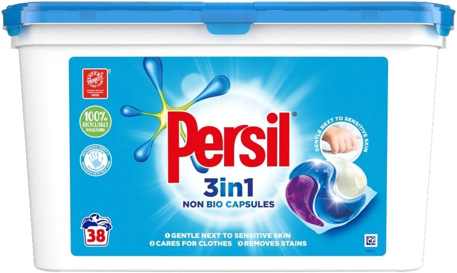Persil Non Bio Washing Capsules 38 Wash: Amazon.co.uk: Grocery