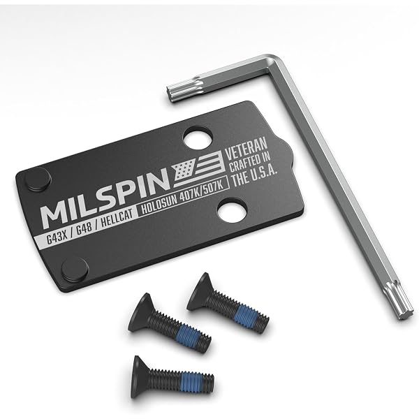 Gun Slide Back Plate Milspin Slide Back Plate For Smith & Wesson M&P ...
