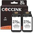 COCCINK 275XL Black Ink Cartridge for Canon PIXMA TR4700 TR4720 TR4722 ...