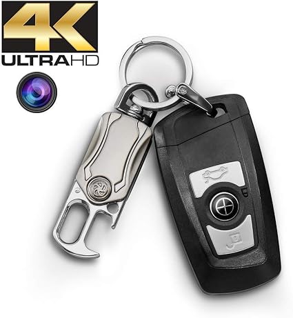 WiFi Hidden Spy Keychain Cameras, Yaya Wireless 4K Mini Portable Car ...