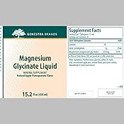 Genestra Brands - Magnesium Glycinate Liquid - Supports Muscle, Bone ...