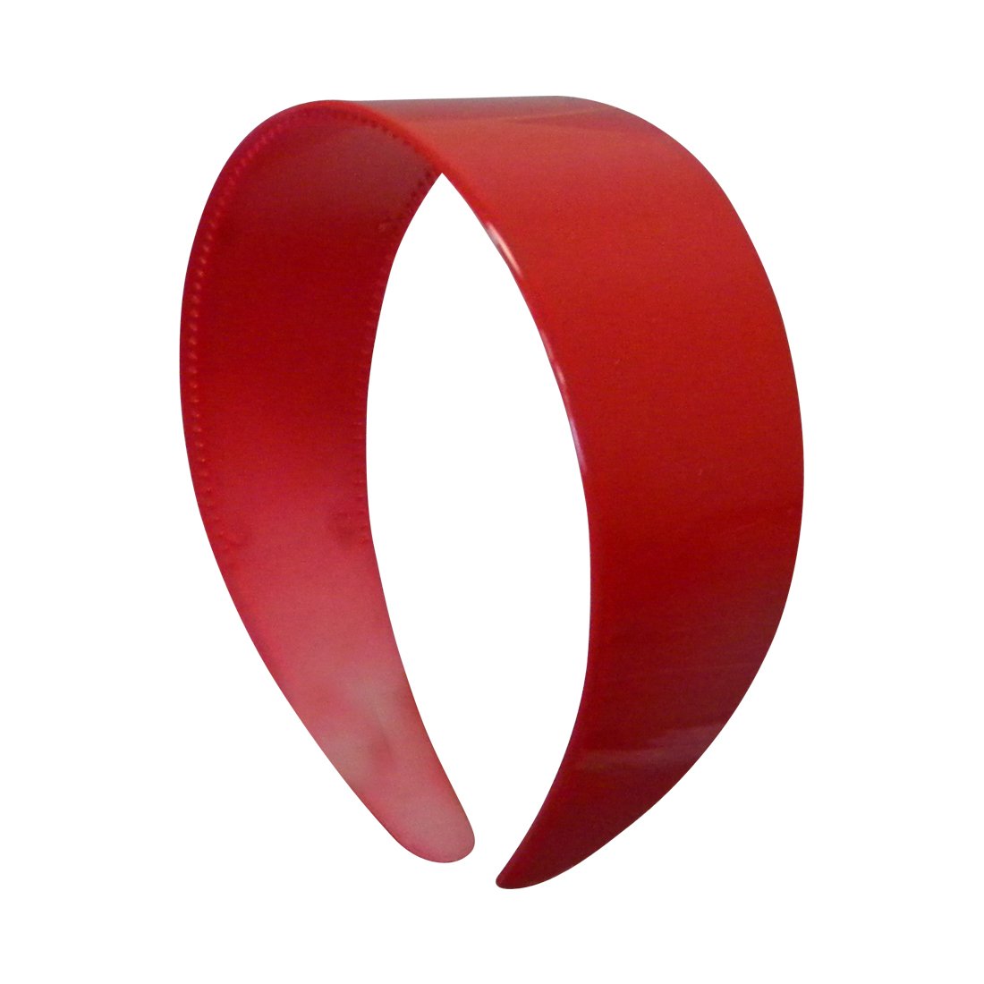 Amazon.com: Red 1 Inch Plastic Hard Headband with Teeth Head band Women ...