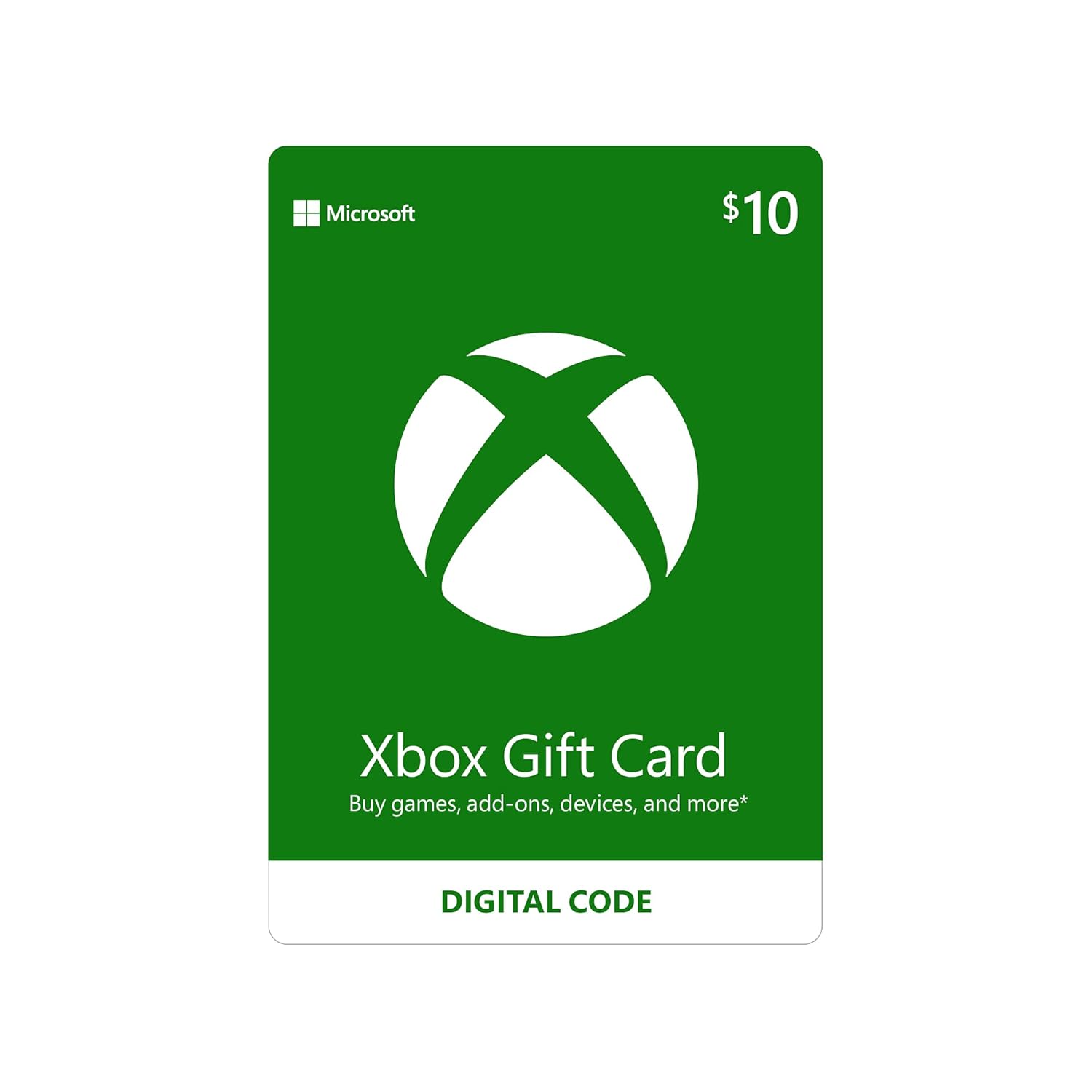 Amazon 10 Xbox Gift Card Digital Code Video Games