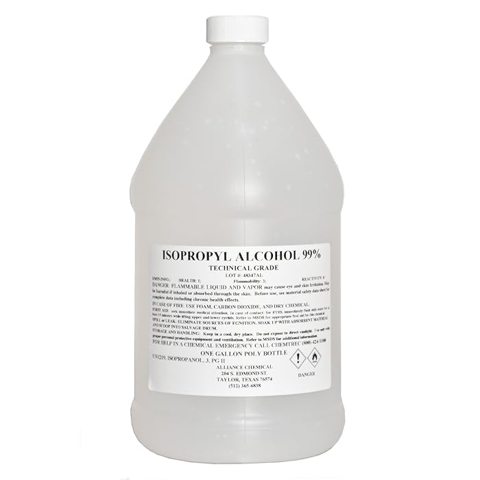 Buy Isopropyl Alcohol 99% - 1 Gallon - (4) 32 FL Oz Bottles - High ...