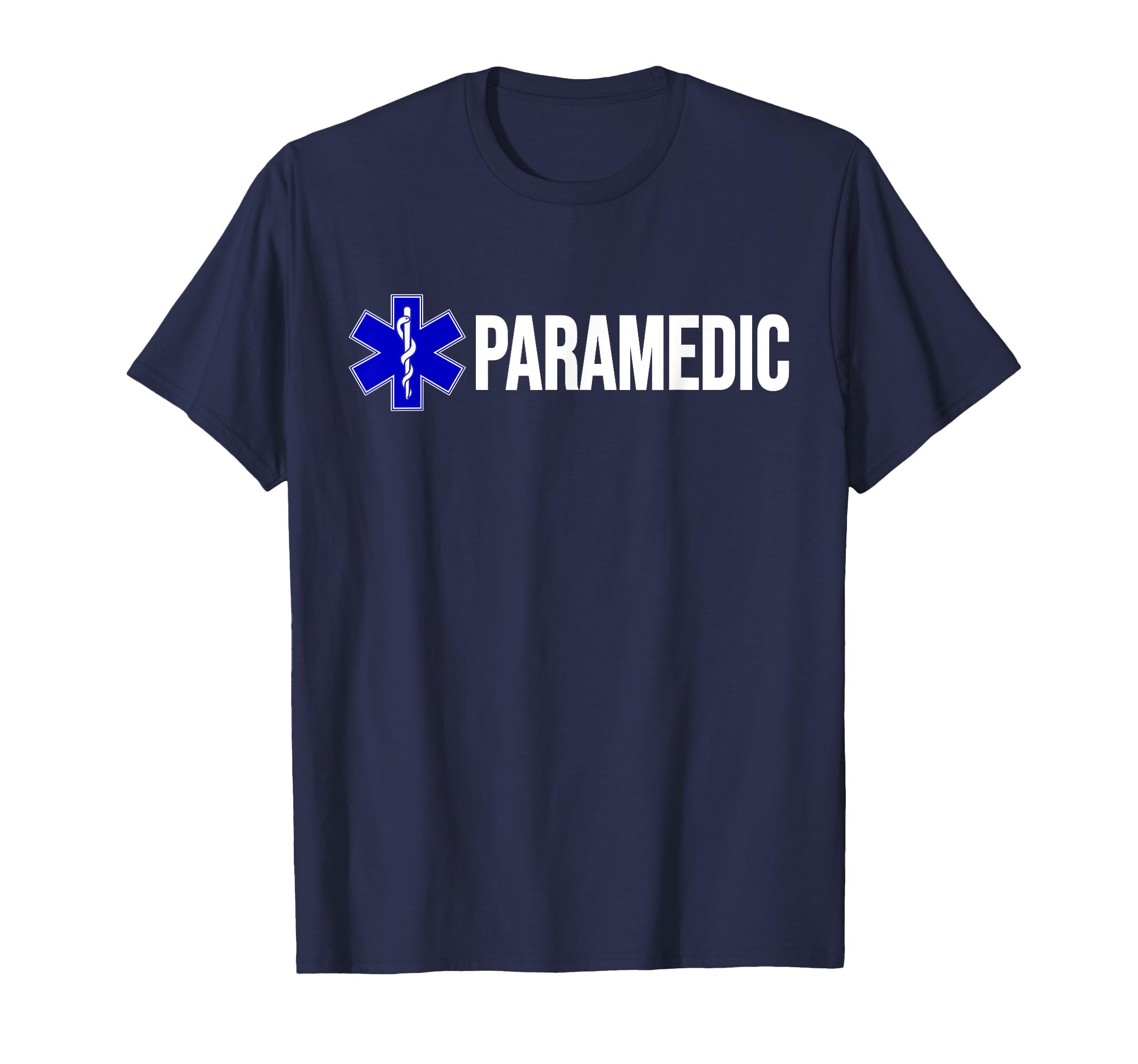 PARAMEDIC UNIFORM COSTUME TEE STAR OF LIFE EMT EMS AMBULANCE T-Shirt ...