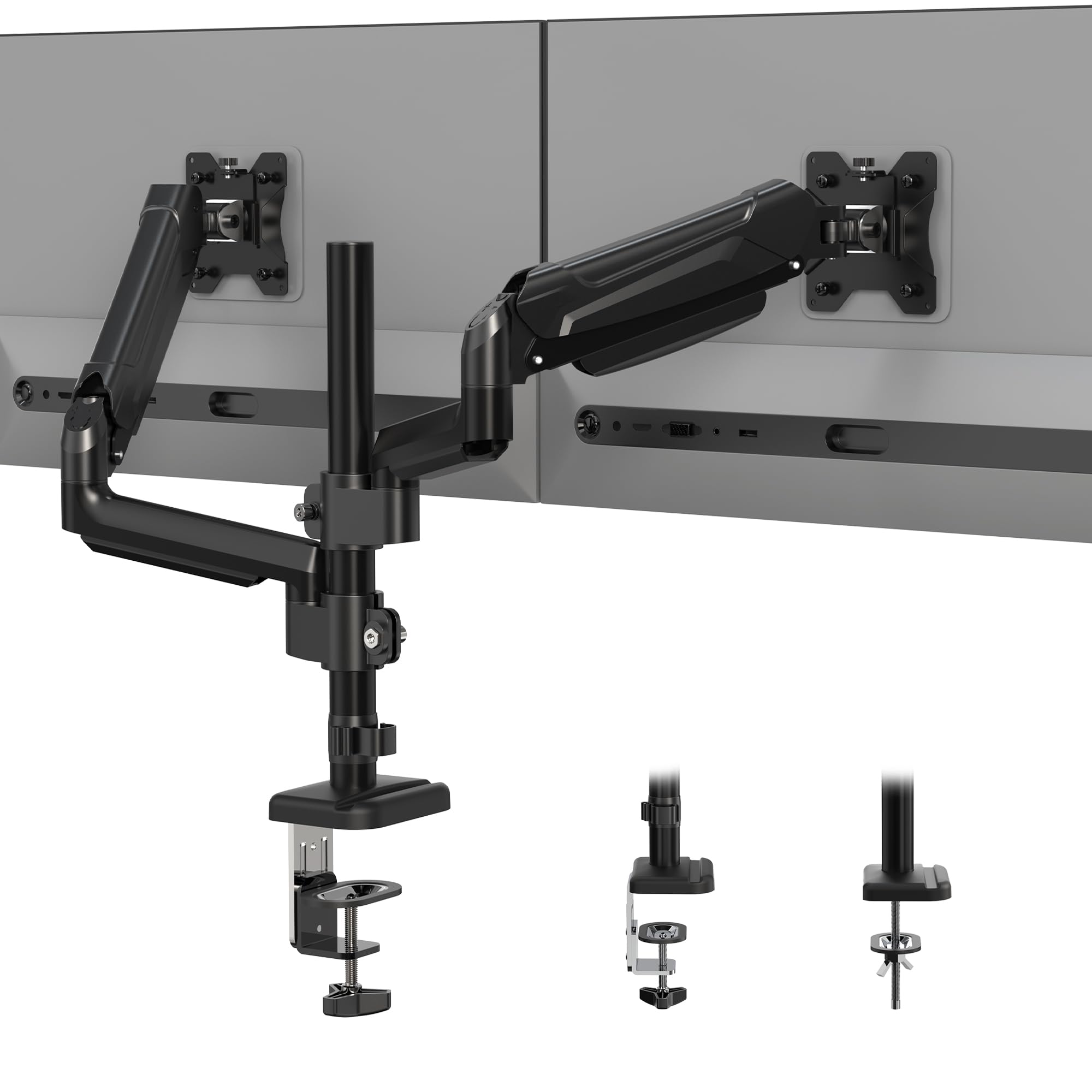 Mua Dual Monitor Mount for 13 to 34 Screens, Tall Computer Monitor ...