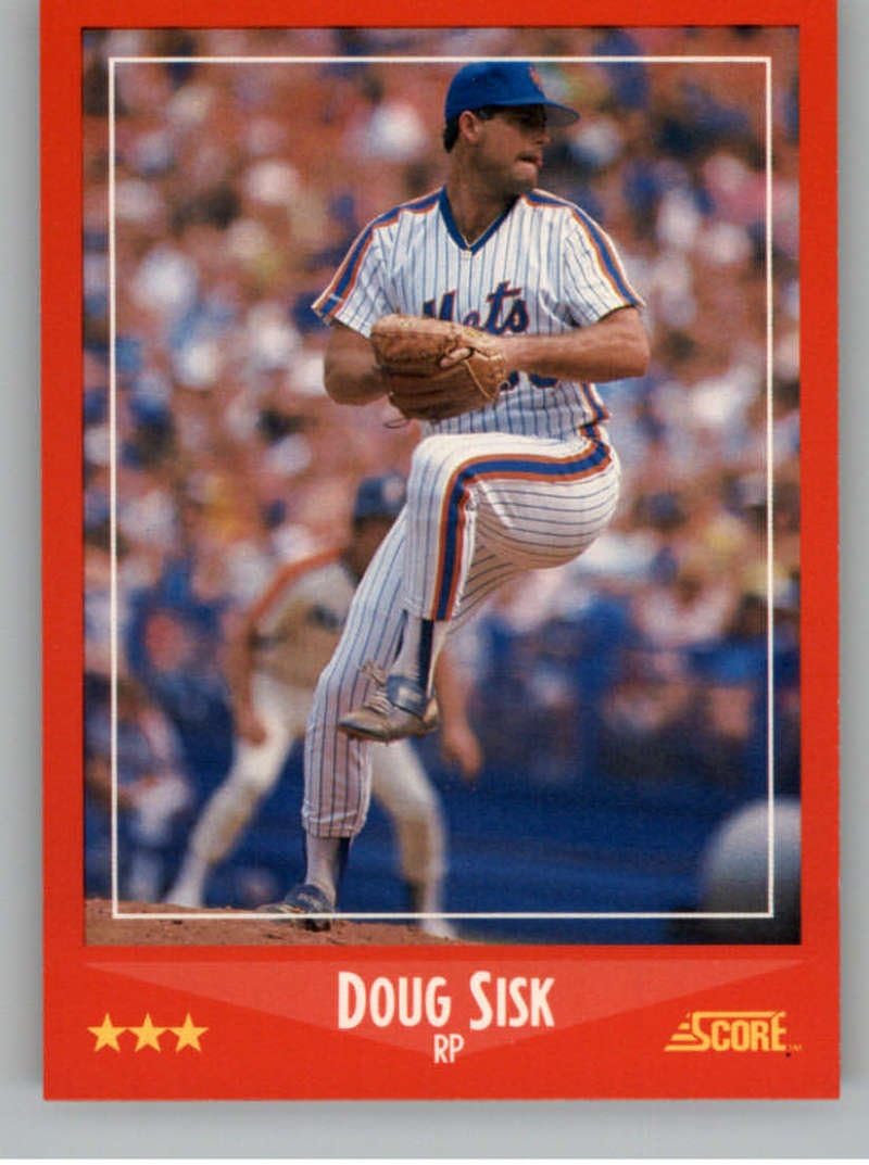 Amazon.com: 1988 Score #227 Doug Sisk NM-MT Mets: Collectibles & Fine Art