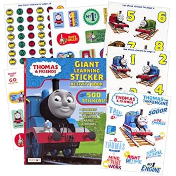 Amazon.com: Thomas the Train Reward Stickers - 200 Stickers!: Toys & Games