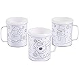 Amazon.com: DIY Winter Mugs - Makes 12 - Color Your Own Holiday and ...