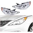 Amazon.com: LABLT Headlights Assembly Replacement for Sonata 2011 2012 2013 2014 Projector ...