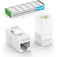 Amazon.com: Sokqovt CAT6 RJ45 Keystone Coupler (24 Pack), Cat6 Keystone ...