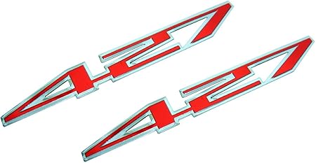 Amazon.com: 2 x (Pair / Set of 2) Red 427 CI Cubic Inch Real Highly ...