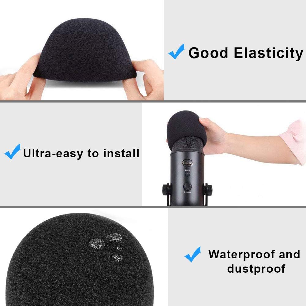 10 PCS Microphone Covers, Microphone Muffler, Hand-held Microphone ...
