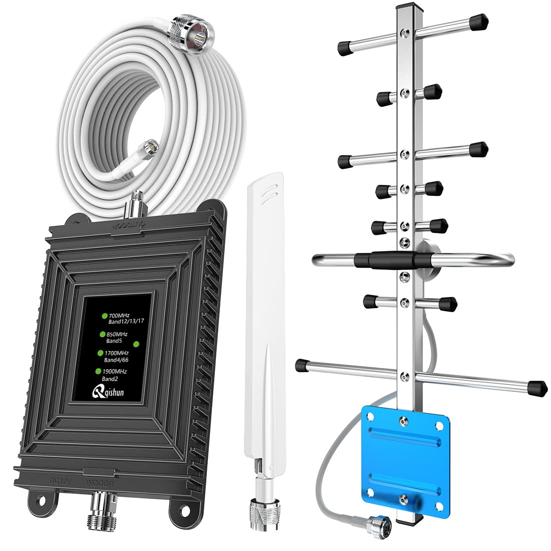 Cell Phone Signal Booster Band 2/25/4/66/5/26/12/17/13 Cell Signal ...