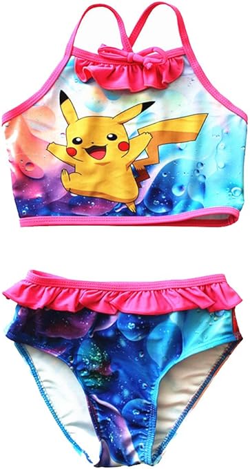 FineApparel UK Pokemon Go Girls Swimwear Swimming Costume Pikachu ...