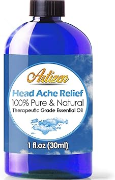 Amazon.com: Artizen Head Ache Relief Essential Oil (100% PURE & NATURAL ...