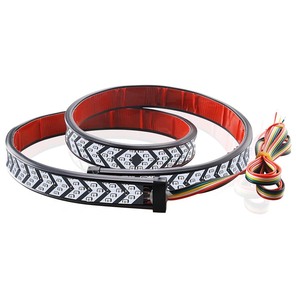 Buy Chemini 40" LED Tailgate Light Bar Arrow Truck Tail Light Strip ...