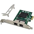 Amazon.com: Dual-Port PCIe Gigabit Ethernet Server Adapter with NetXtreme BCM5720-2P Chipset PCI ...