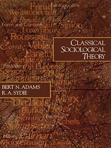 PDF⋙ Classical Sociological Theory (Sociology for a New Century) by ...
