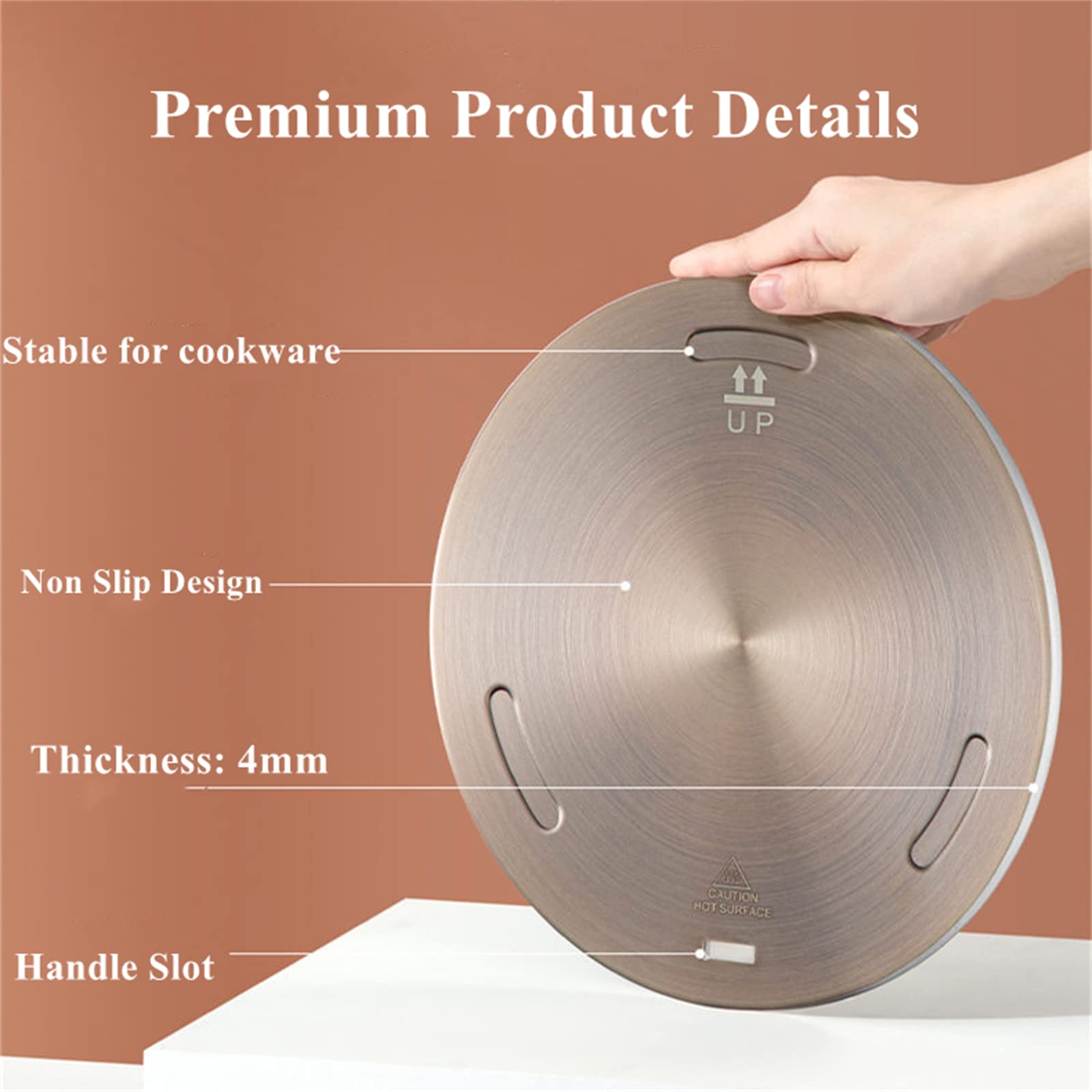 Mua Heat Conduction Plate for Gas Stove, Beswarmy Heat Diffuser Cooking ...