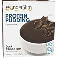 Amazon.com : WonderSlim Protein Pudding, Dark Chocolate - 6g Net Carbs ...