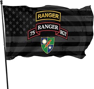 Amazon.com : ZHANGPEIENfaqi 75th Ranger Regiment Flag 3' X 5' Ft ...