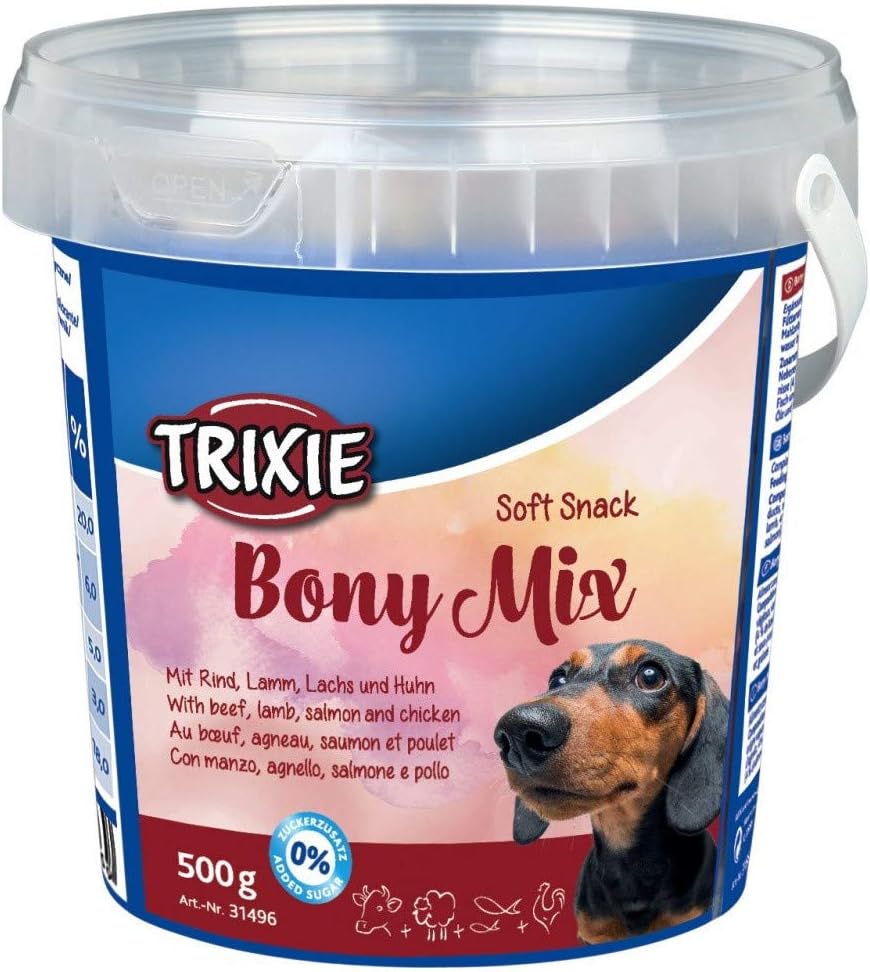 Trixie 31496 Soft Snack Bony Mix, 500 g: Amazon.de: Haustier