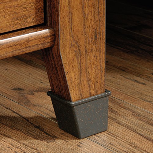 Sauder Carson Forge Side Table, Washington Cherry Finish