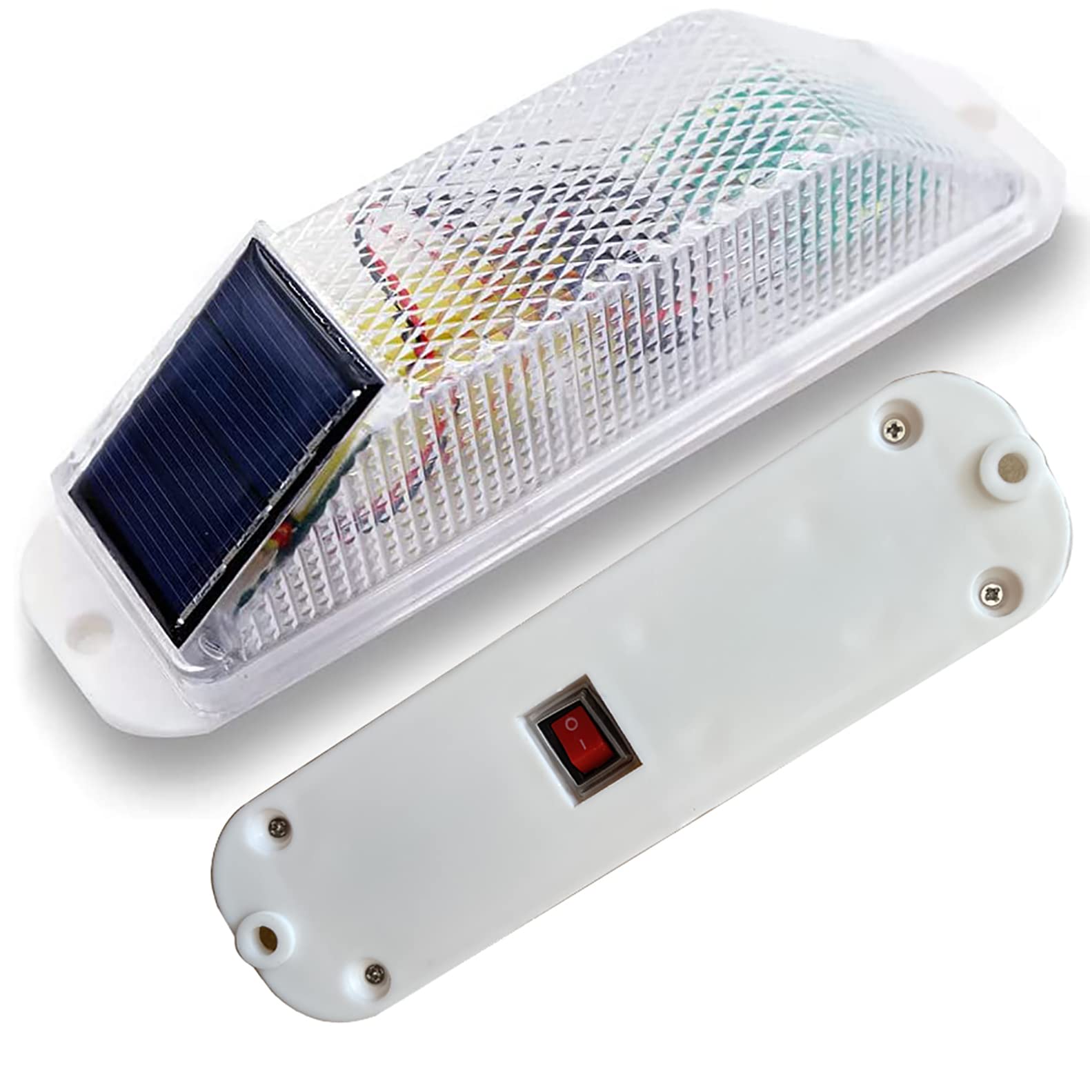 RISOON Solar Strobe Warning Light: Sensitive LED Warning Lamp High ...
