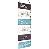 Amazon.com: EXCELLO GLOBAL PRODUCTS Large Hanging Wall Sign: Rustic ...