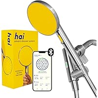 hai Smart Shower Head, Bluetooth Handheld Water Saving Showerhead with ...