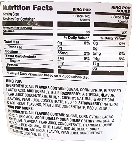 Jolly Rancher Push Pop Nutrition Facts – Besto Blog