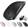 Amazon.com: Bluetooth Wireless Mouse for MacBook Air Mac Pro Laptop ...